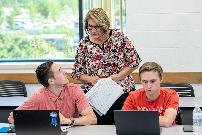 BYU-Idaho | HR Faculty with students